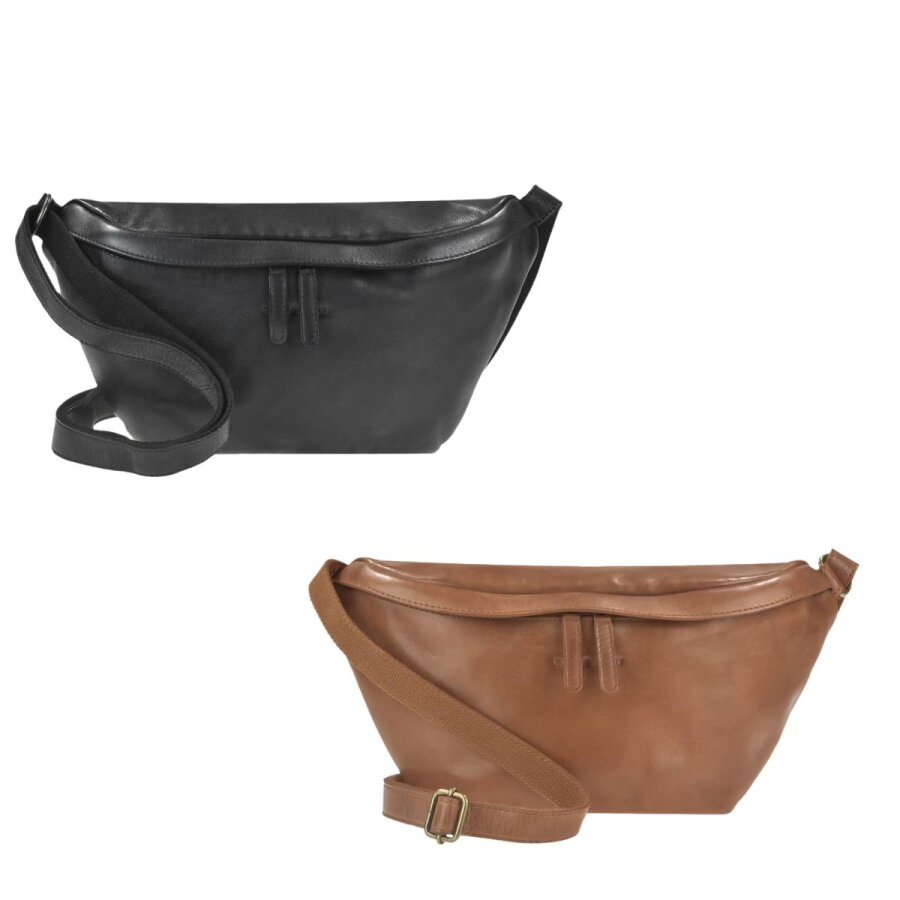 Crossbody Boom Bag Leder "Colombiana"